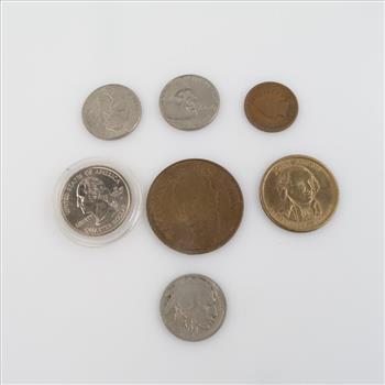 US Coins And Tokens; 7 Pieces | Property Room