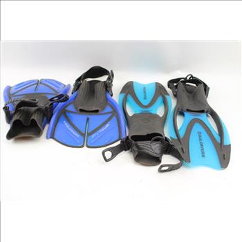 U.S. Divers Snorkel Fins: Proflex, Schredder: 2 Pairs | Property Room