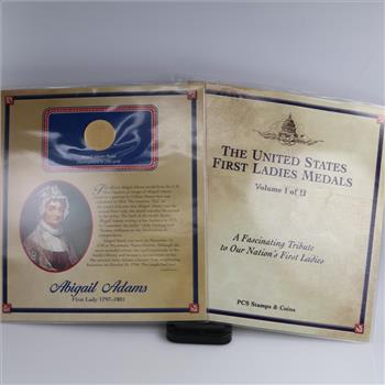 US First Lady Abigail Adams Medal | Property Room