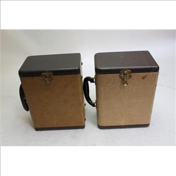 VINTAGE BARNETT & JAFFE BAJA SLIDE CASE With Photos 2 Pieces | Property ...