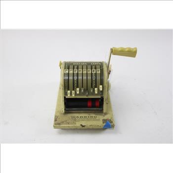 Vintage Check Embosser | Property Room