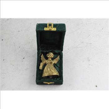 Vintage Jainson Brass Angel Bell With Case | Property Room