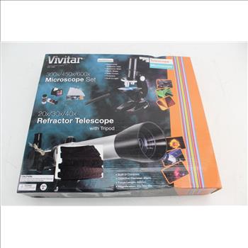 Vivitar Microscope Set | Property Room