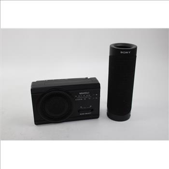 Vivitar Portable Radio, Bluetooth Pickup Truck Speaker, And Bluetooth ...