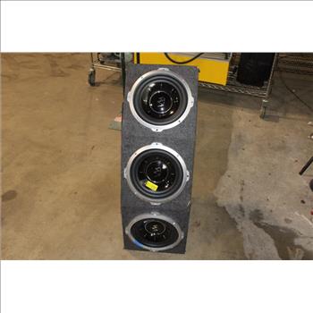 VM Audio Speakers With Box | Property Room