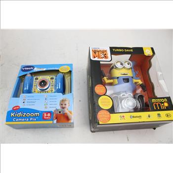 V-Tech Kidizoom Camera Pix, Despicable Me Turbo Dave Minion Mip ...