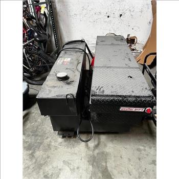 Weather Guard Tool Box With T-Shaped Transfer Tank | Property Room