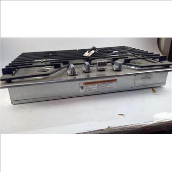 Whirlpool 4 Burner 30" Stove Top, WCG55US0HS00, Stainless Steel ...