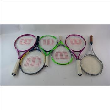 Wilson Rackets, 6 Pieces | Property Room