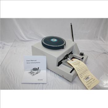 Wonder E2000 Manual Card Embosser | Property Room