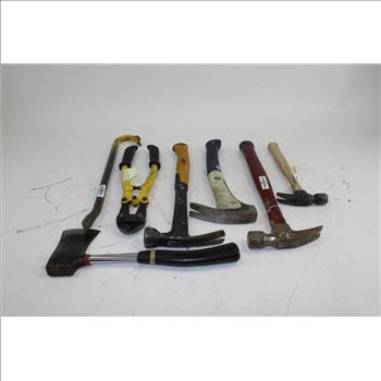 Workforce Bolt Cutter, Assorted Axes, Hammers, & More; 5+ Pieces ...