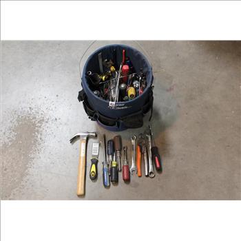 Workforce Tool Bucket, Hammers, Wrenches And More: 45+ Pieces ...