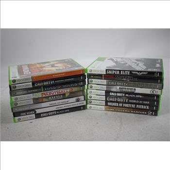 Xbone One Video Game Lot 10+ | Property Room