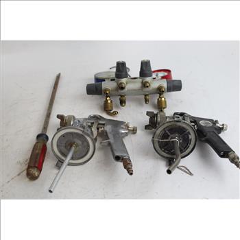 Yellow Jacket Brute II Manifold, Spray Guns, & More; 4 Pieces ...