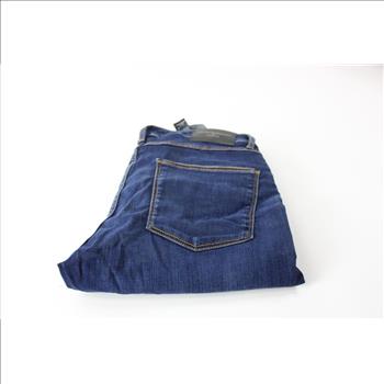 Zara, High Waisted Skinny Jeans, Size 8, Deep Blue | Property Room