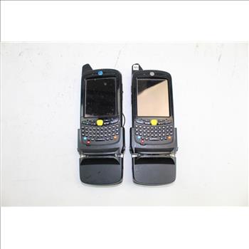 Zebra Handheld Scanners W/card Reader Attachments; 2 Pieces | Property Room