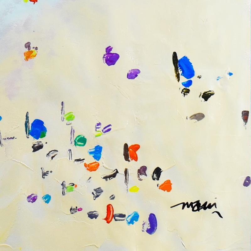 Mani, Original Oil Painting on Canvas (60" x 60"), Hand Signed with ...