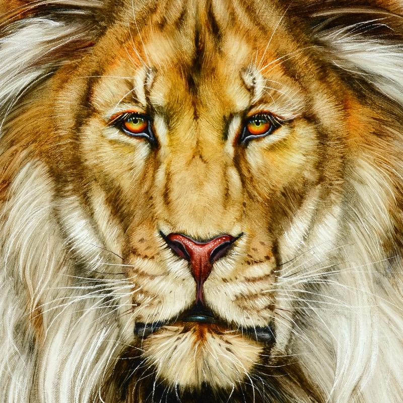 Martin Katon! "Kinglike" Framed Original Oil Painting on Canvas, Hand ...