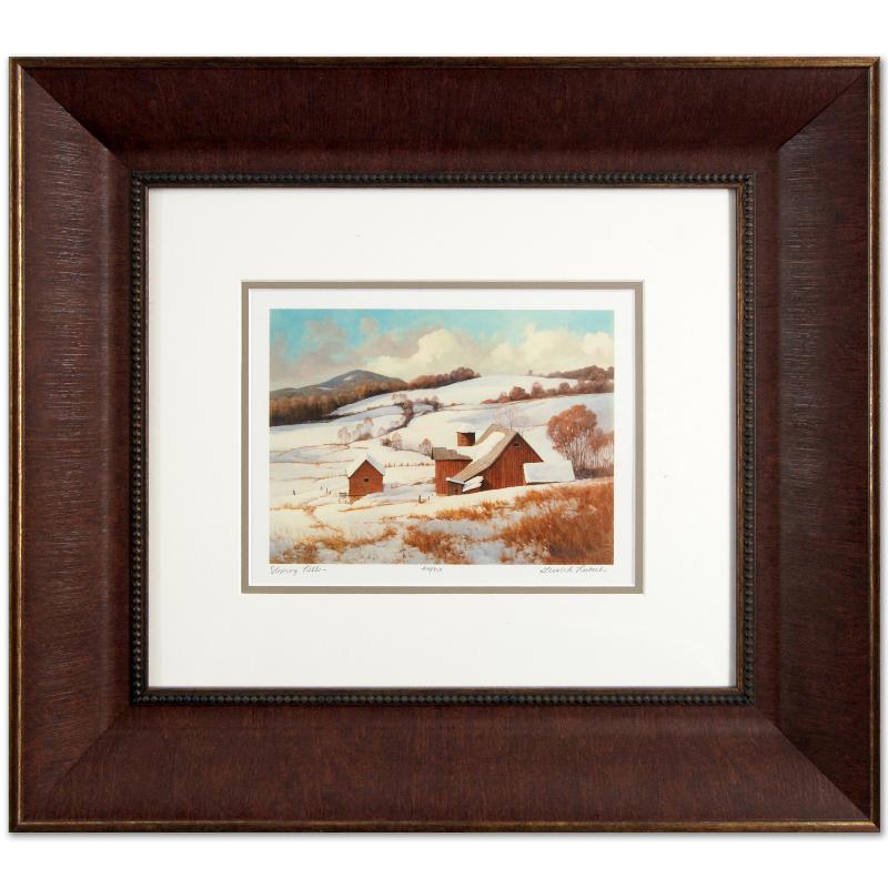 Gerald Lubeck! "Sloping Hills" Framed Limited Edition Lithograph ...