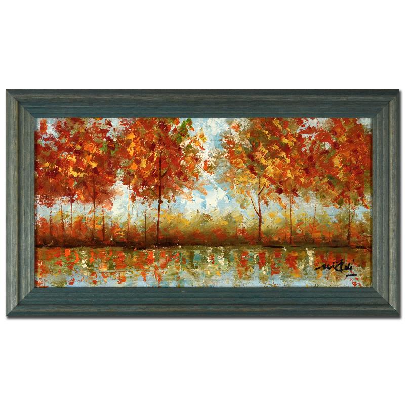 Mani! Untitled Framed Original Oil Painting on Canvas, Hand Signed by ...