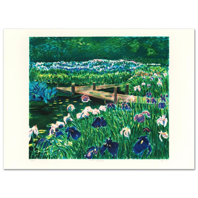 Guy Begin! "Green Symphony" Limited Edition Lithograph, Numbered and ...