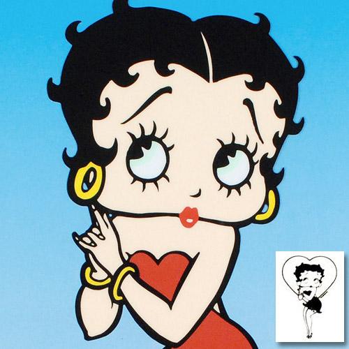 Betty Boop's Signature Pose! Genuine Deluxe BETTY BOOP SERICEL, w ...