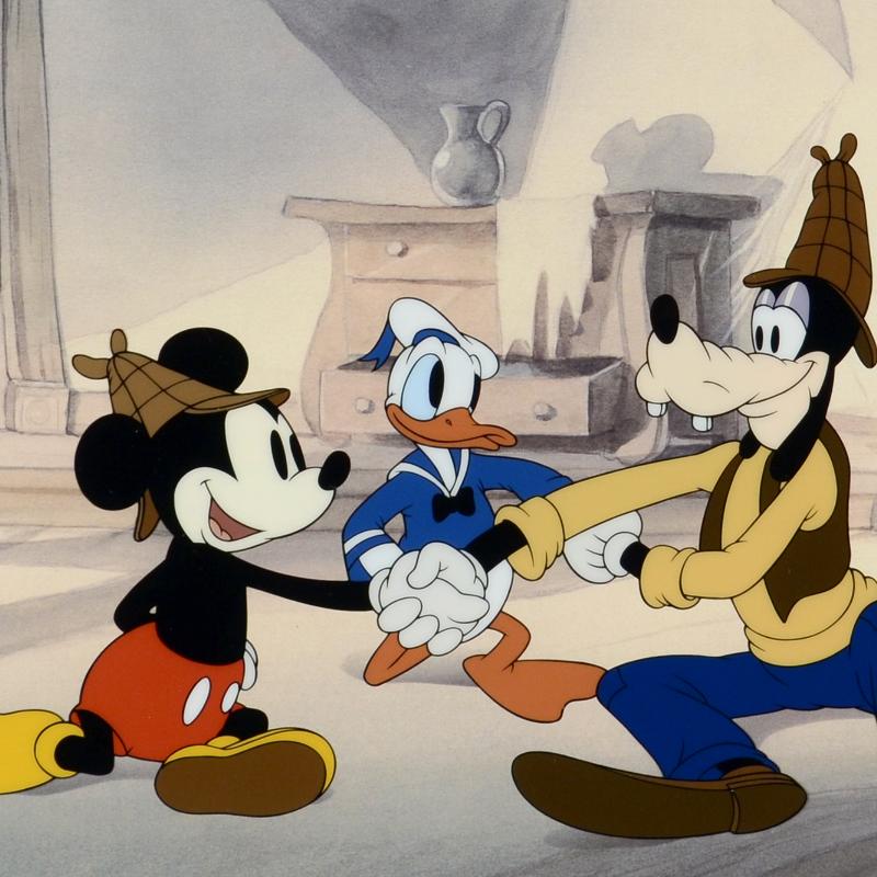 Disney! "Ghouls Rush In" Framed Sold Out Ltd Ed Sericel with Disney ...