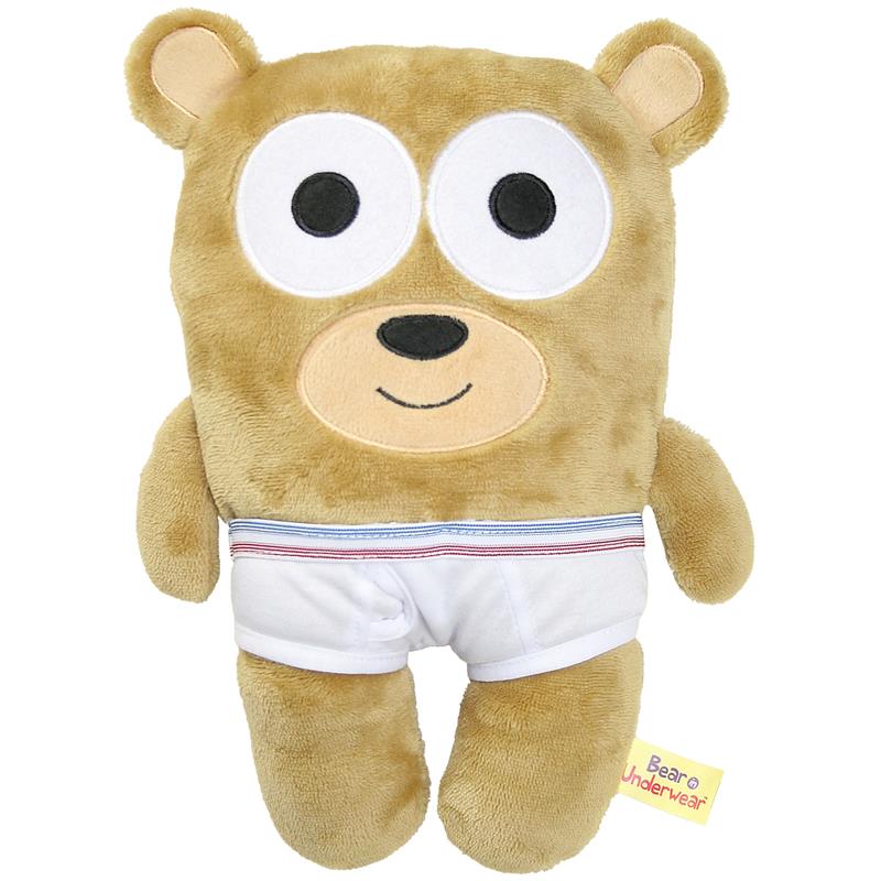 Teddy Bear is a 12" Plush Toy From the Todd Goldman "Bear in Underwear ...