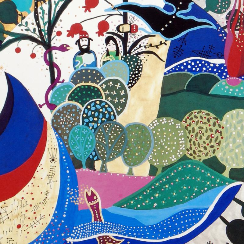 Raphael Abecassis! "Adam and Eve" Lithograph, Hand Signed by the Artist ...