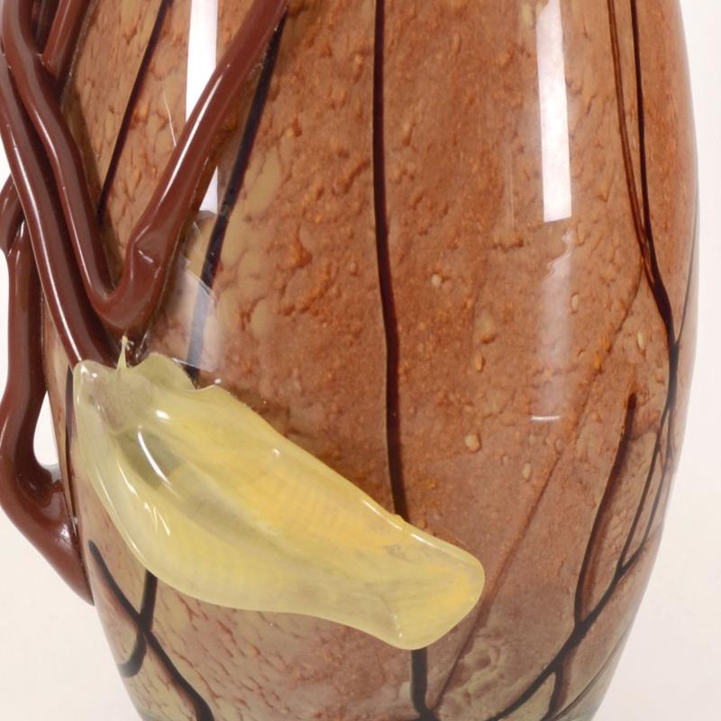 Misu Coman, Hand Blown Glass Vase Sculpture, Hand Signed.List $850 ...
