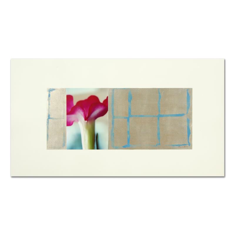 Liz Rider, "Aperture" Original Mixed Media Painting, Hand Signed with ...