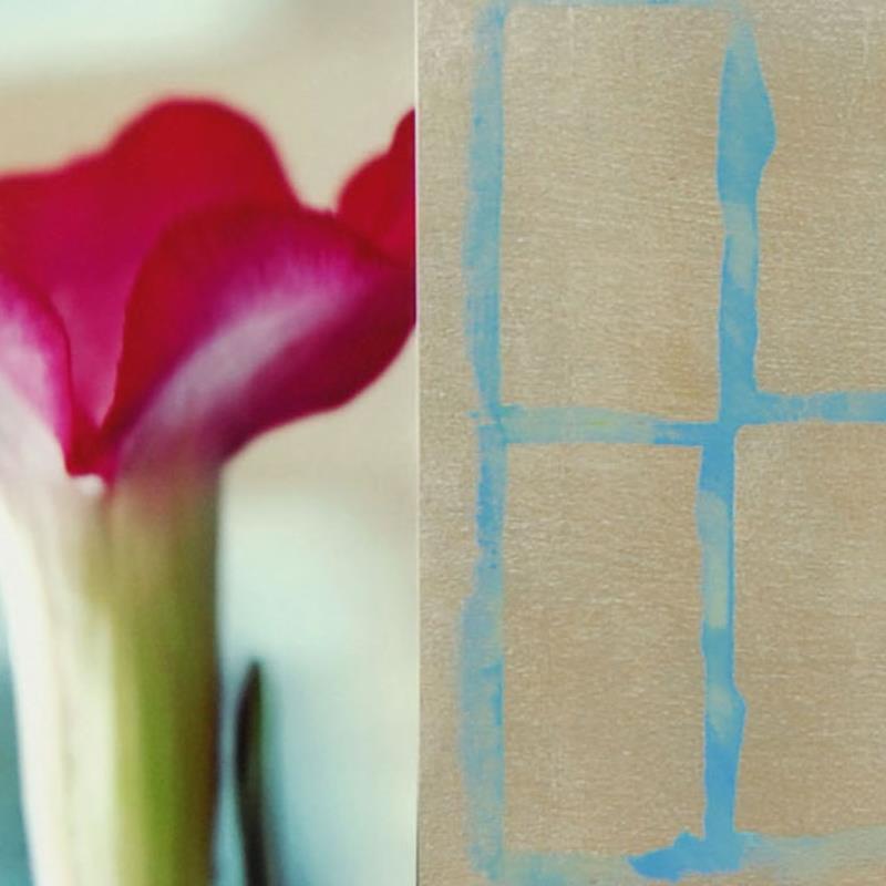 Liz Rider, "Aperture" Original Mixed Media Painting, Hand Signed with ...