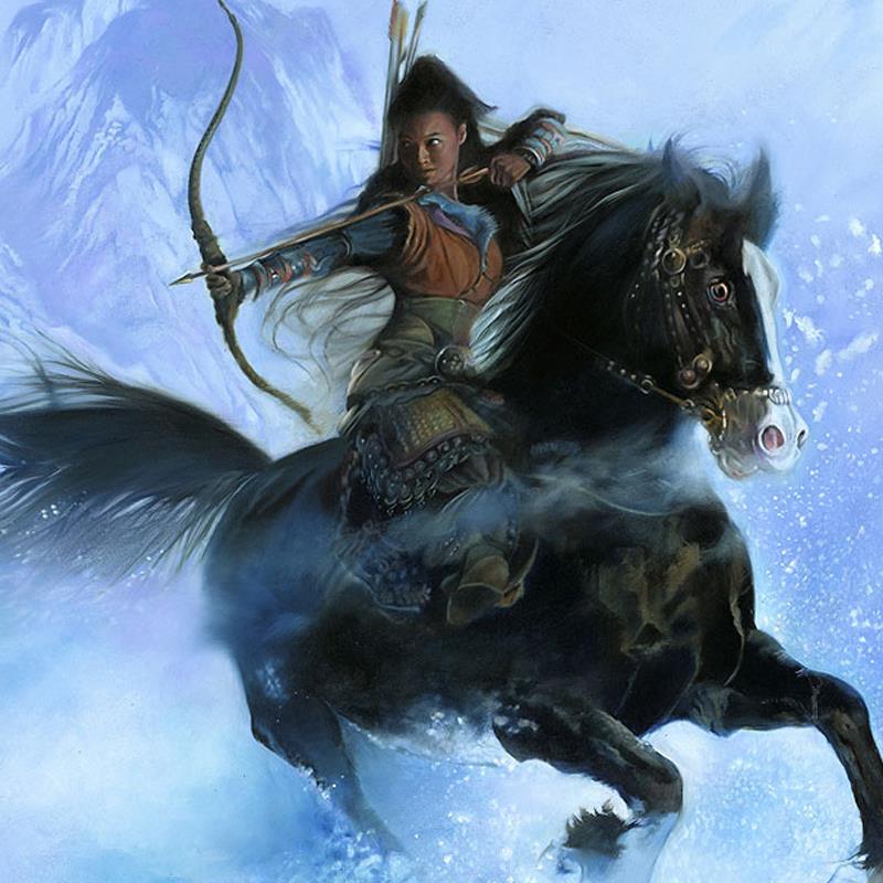 "The Point of Her Arrow" Framed Limited Edition Canvas by John Rowe ...