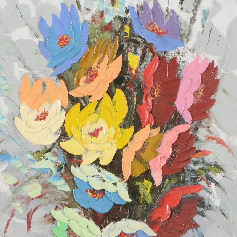 Manuel Munoz Merida (1920-2010), Original Oil Painting on Canvas, Hand ...