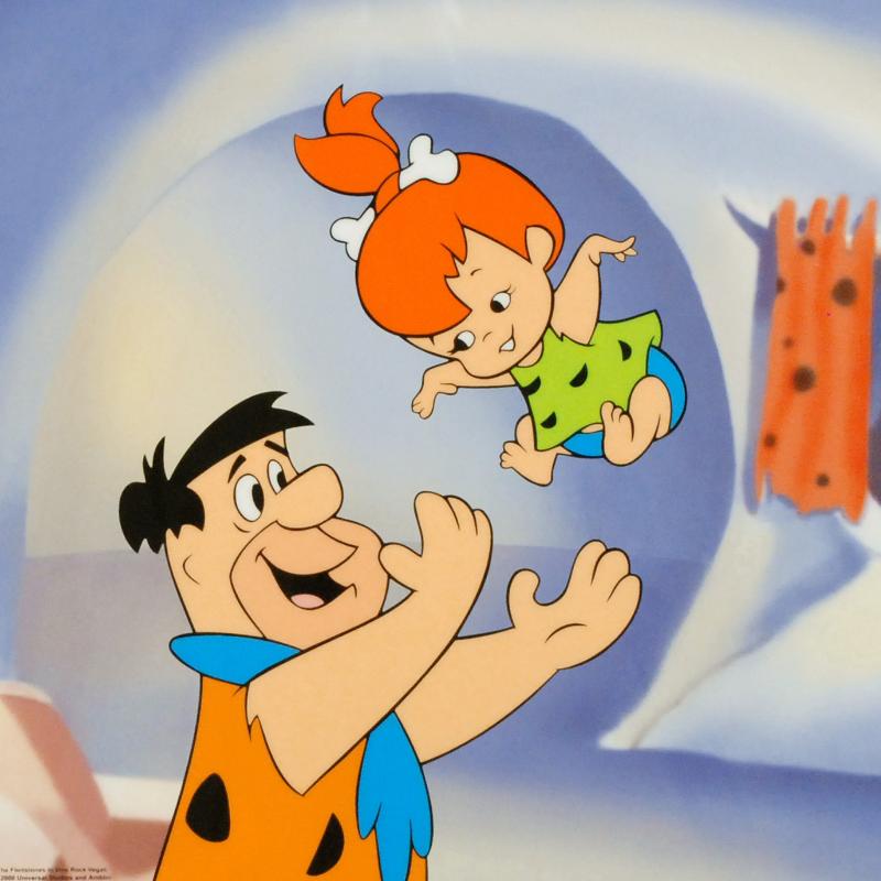 "Fred Tossing Pebbles" Limited Edition Sericel from the Popular ...