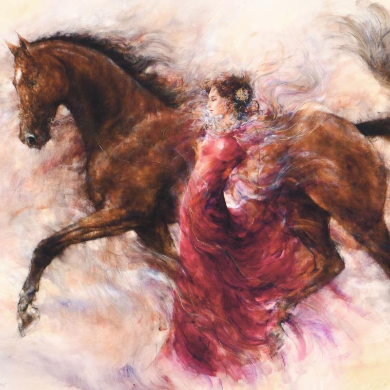 Gary Benfield, "Mercedes Storm" Ltd Ed Seriolithograph with Gold Leaf ...