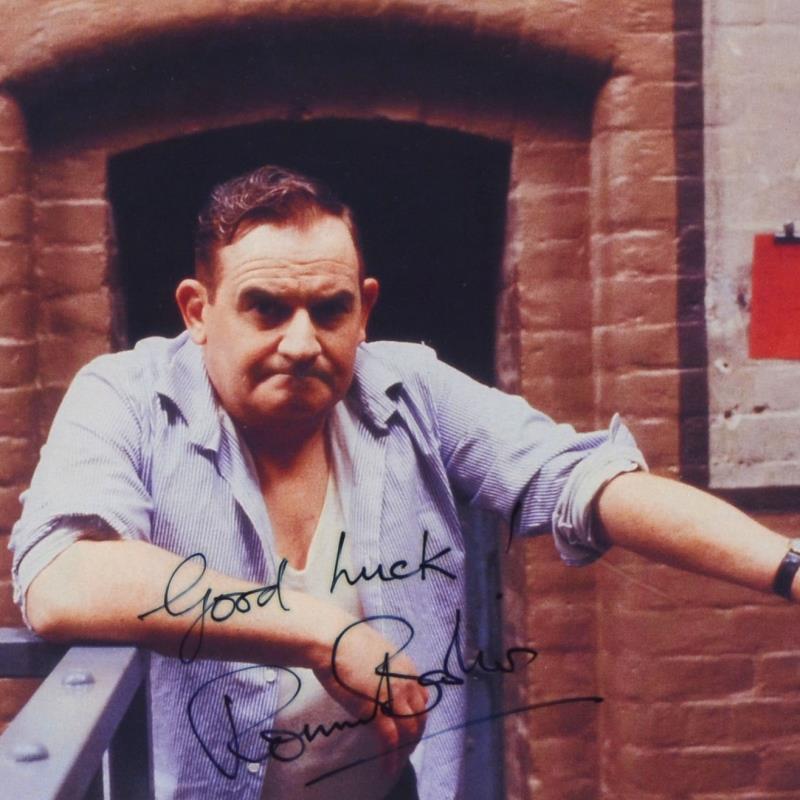 Framed Autographed Photo of British Actor, Barker (1929-2005 ...