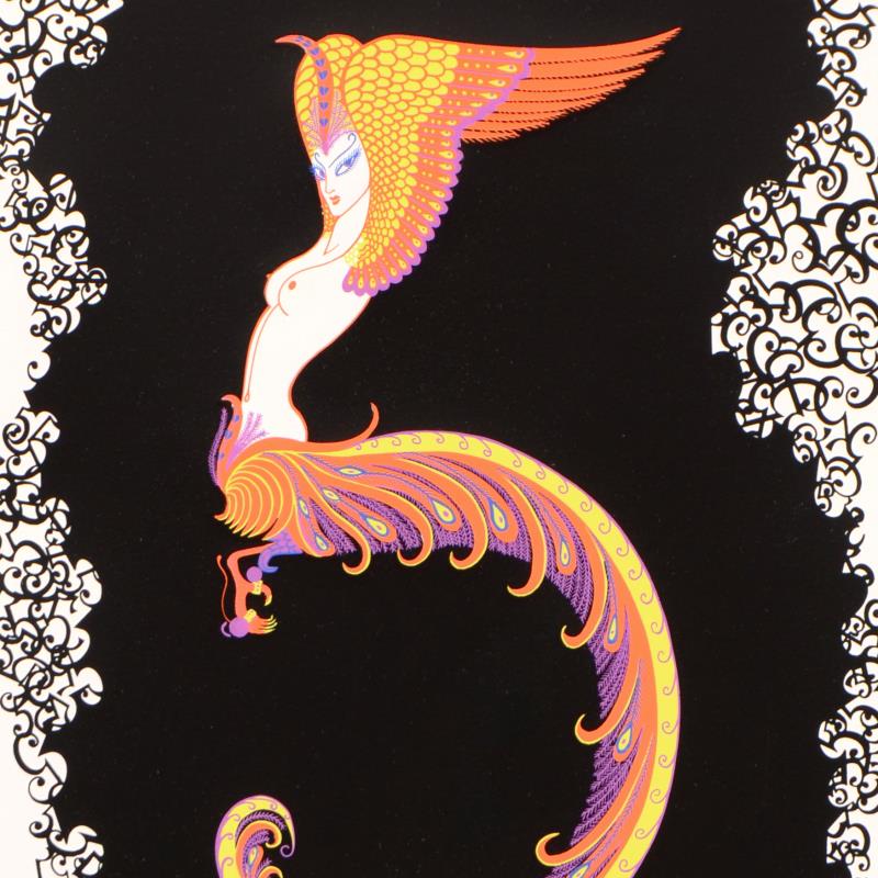Erte (1892-1990), "Numeral 5" Limited Edition Serigraph, Numbered and ...