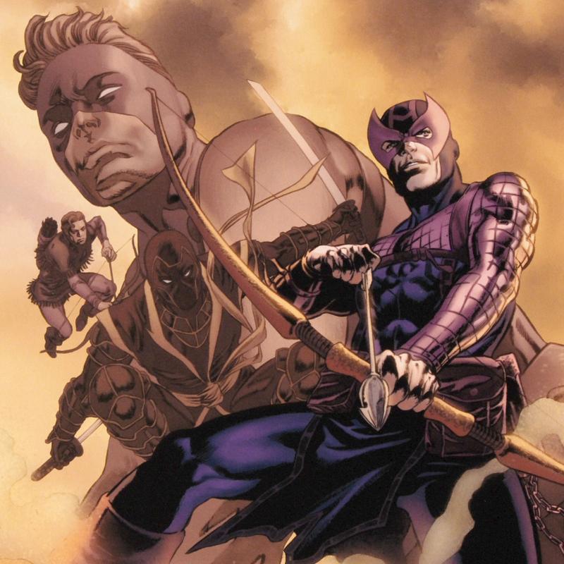 Marvel Comics "Hawkeye: Blindside #4" Numbered Limited Edition Canvas ...