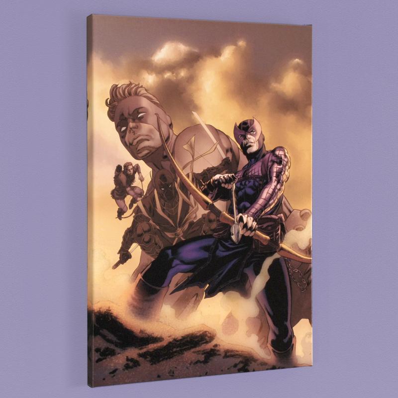 Marvel Comics "Hawkeye: Blindside #4" Numbered Limited Edition Canvas ...