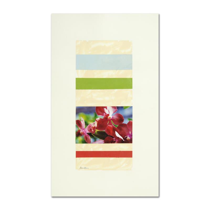 Liz Rider, "Aperture" Original Mixed Media Painting, Hand Signed with ...