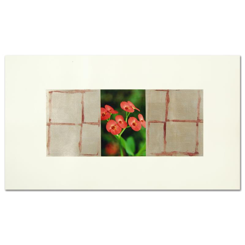 Liz Rider, "Aperture" Original Mixed Media Painting, Hand Signed with ...