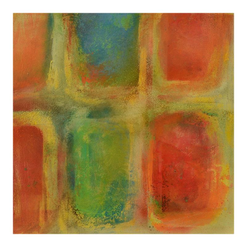 Todd West, "Cell I" Original Painting on Canvas, Hand Signed Inverso ...