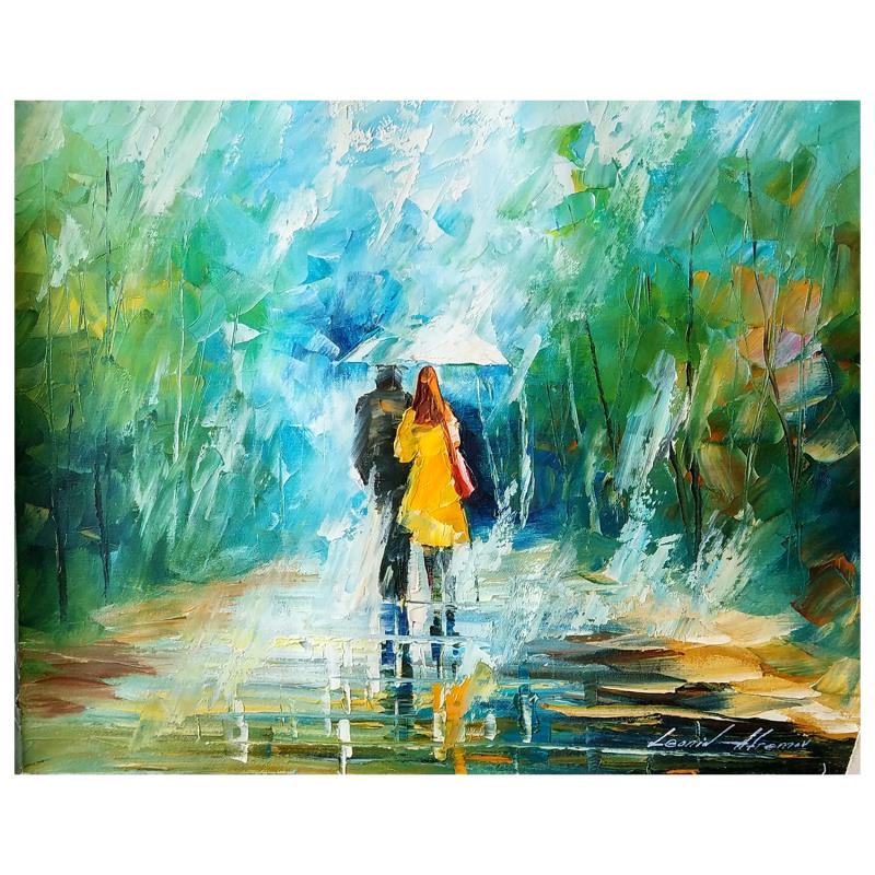 Leonid Afremov (1955-2019), Original Oil Painting on Canvas, Hand ...
