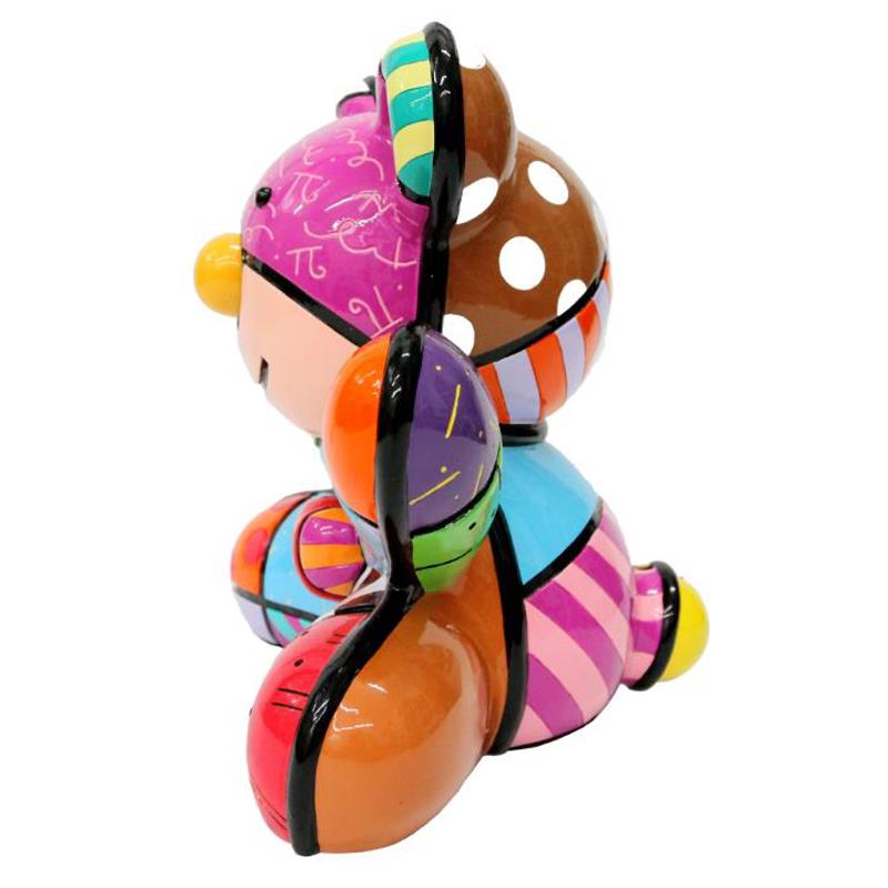 Romero Britto, "Summer Bear" Hand Signed Limited Edition Sculpture ...