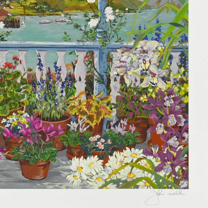 John Powell, "Quiet Moment" Limited Edition Serigraph, HC Numbered 12/ ...