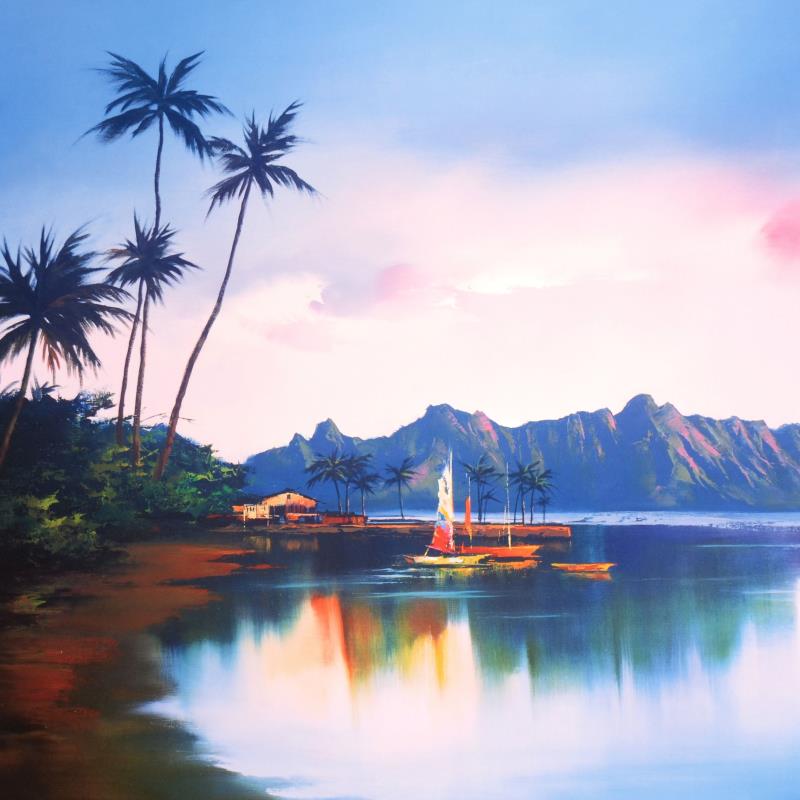 H. Leung, "Kaeohe Bay" Limited Edition, Numbered and Hand Signed with ...