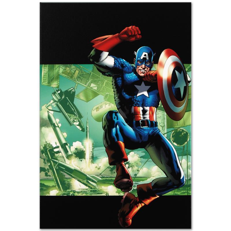 Marvel Comics "Captain America: Man Out Of Time #4" Numbered Limited ...
