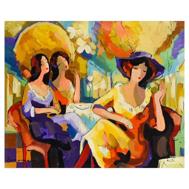 Michael Kerman, Original Acrylic Painting on Canvas, Hand Signed with ...