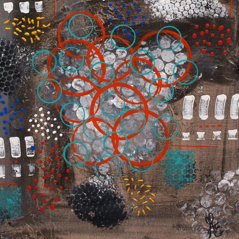 George Marlowe, "Ringlets" Hand Signed Original Acrylic Painting on ...